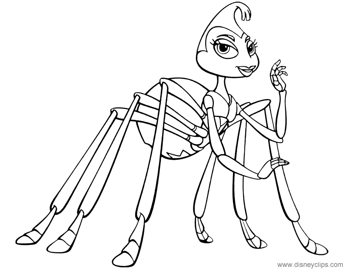 A Bug s Life Coloring Pages to Print - Free Printable Coloring Pages